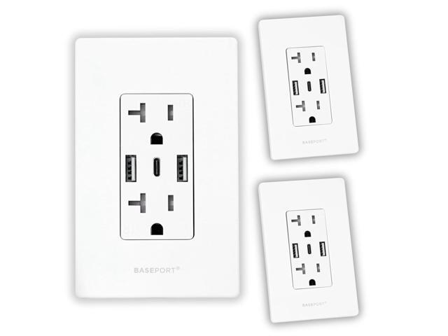 Click here for Premium Wall Outlet with USB Ports - Duplex 125V 2... prices