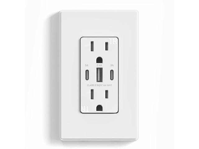 Click here for Micmi USB C Wall Outlet  30W 6.0 Amp 3-Port USB C... prices