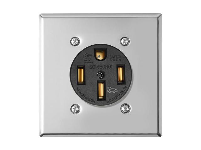 Click here for NEMA 14-50WR Heavy-Duty Weather-Resistant Outlet K... prices