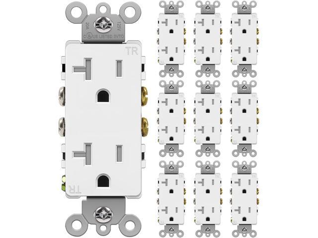 Click here for BESTTEN 20 Amp Decorator Wall Receptacle Outlet  T... prices