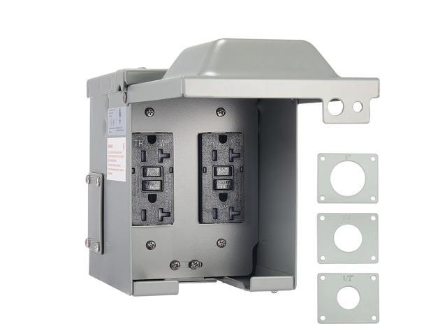Click here for 20 Amp GFCI Outdoor Electrical Outlet Box  Dual 5-... prices