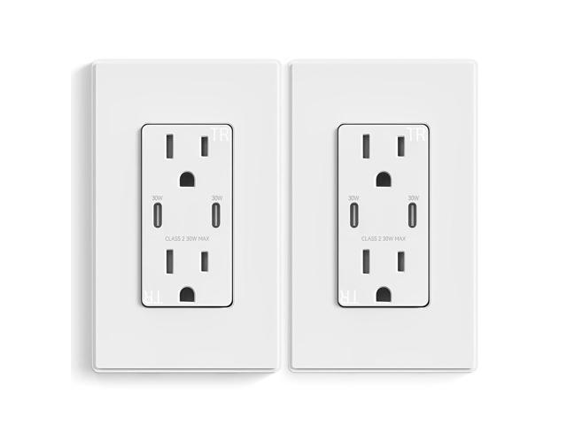 Click here for ELEGRP USB Outlet Receptacle  30W Fast Charge & Po... prices