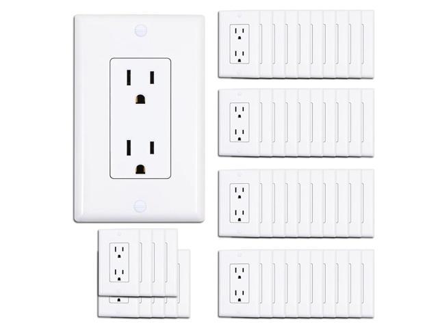 Click here for ThunderWay Decorator Receptacle Outlet with Wall P... prices