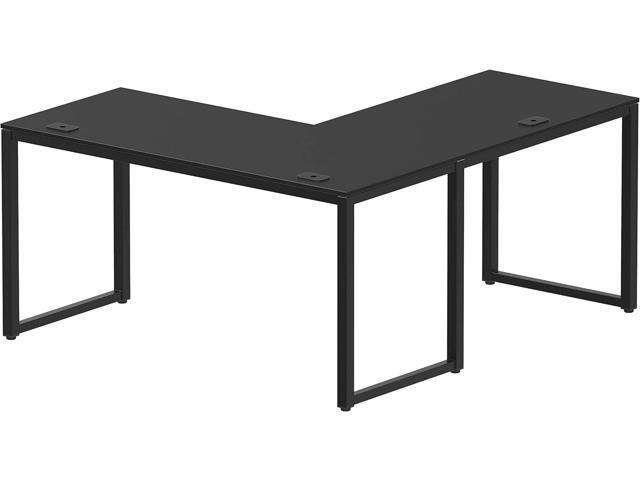 Click here for Artwork L-Shaped Desk  24 Deep - Black prices