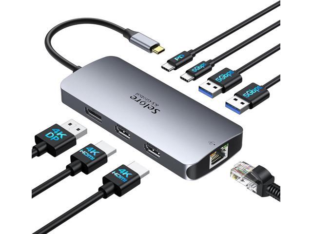 Click here for USB C Docking Station Dual Monitor  Selore Docking... prices