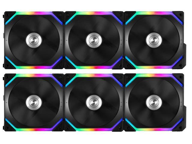 Click here for LL UNI Fan SL120 6 Pack Black-with Controller and... prices