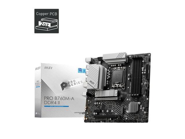 Click here for MSI PRO B760M-A DDR4 II LGA 1700 Intel B750 SATA 6... prices