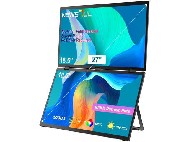 Click here for Newsoul 18.5 100Hz Dual Monitor Portable Laptop Sc... prices