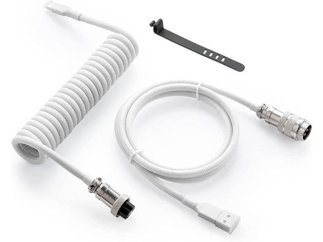 Click here for GUNMJO Pro Custom Coiled USB C Cable for Gaming Ke... prices