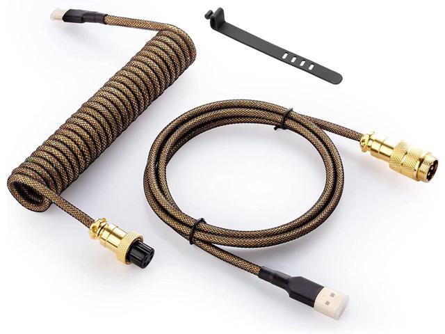 Click here for GUNMJO Starlight Coiled USB C Cable for Gaming Key... prices