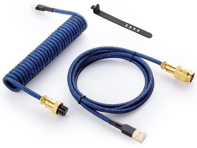 Click here for GUNMJO Starlight Coiled USB C Keyboard Cable for G... prices