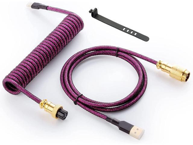 Click here for GUNMJO Starlight Coiled USB C Keyboard Cable for G... prices