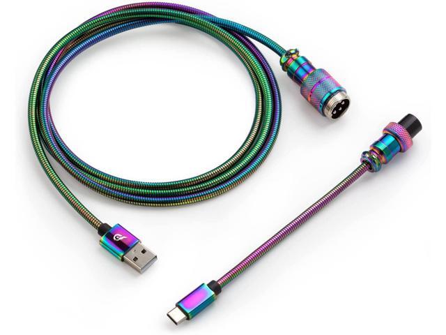 Click here for GUNMJO Pro 304 Stainless Steel Straight USB C Cabl... prices