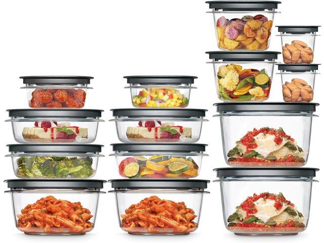 Click here for Rubbermaid 28-Piece Clear/Grey Food Storage Contai... prices