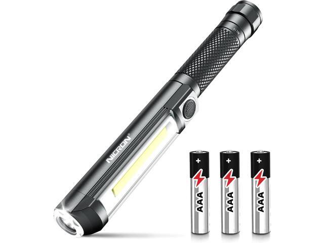 Click here for NICRON Worklight Flashlight Pocket COB Magnetic Ba... prices