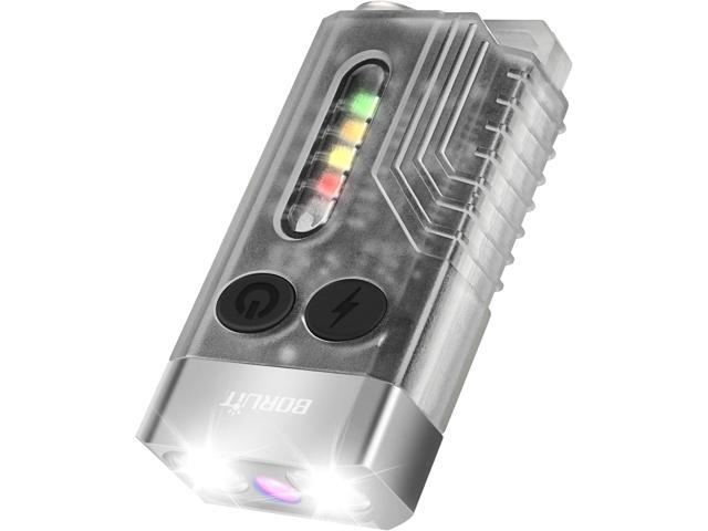 Click here for BORUIT V10 Small Powerful Pocket Flashlight with 3... prices