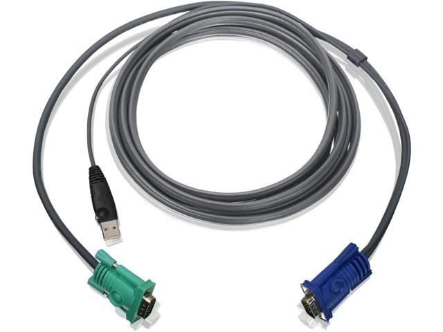 Click here for IOGEAR USB KVM Cable  10 Feet  G2L5203U  Dark Gray prices