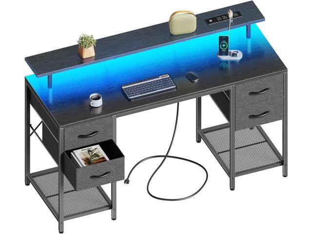 Click here for 55 inch Computer Desk with 4 Drawers  Gaming Desk... prices