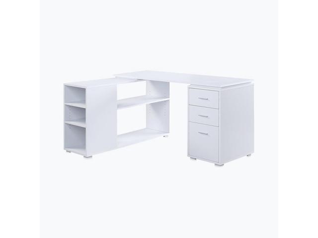 Click here for BELLEZE L Shaped Computer Desk  60 Study Writing T... prices