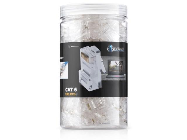 Click here for Everest Media Solutions RJ45 Cat6 Pass Through Con... prices