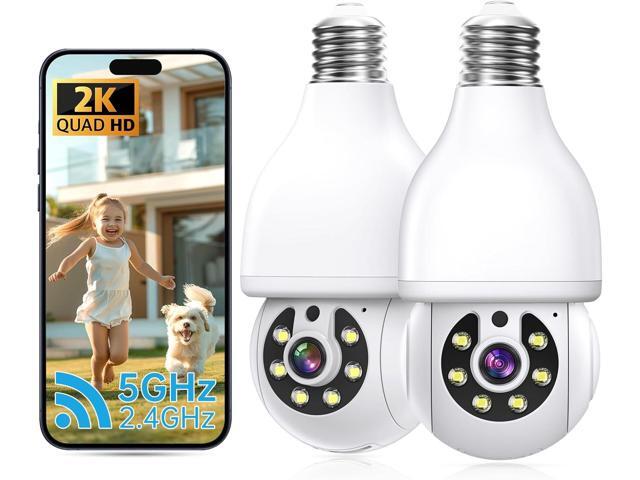 Click here for 2K Light Bulb Security Camera 5G & 2.4G WiFi Secur... prices