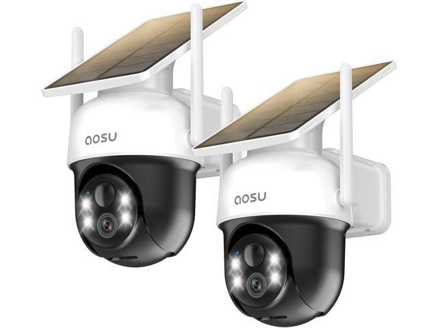 Click here for AOSU Solar Camera Outdoor Wireless - 100 Wire-Free... prices