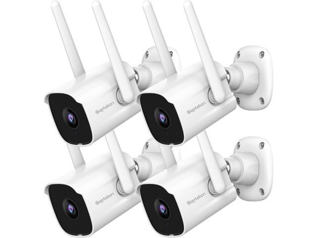 Click here for Septekon 2K Home Security Cameras  4 Pack Wired Wi... prices