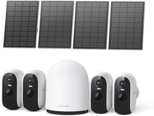 Click here for WUUK 2K Solar Security Cameras Wireless Outdoor  4... prices