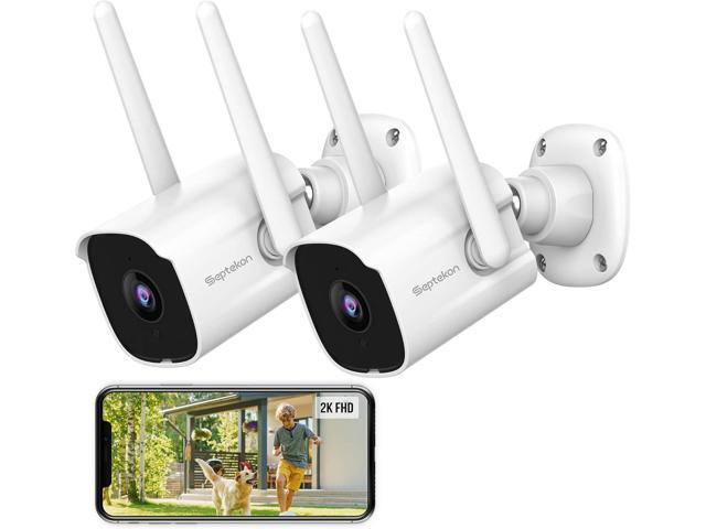 Click here for Septekon 2K Security Camera Outdoor 2 Pack  2.4G W... prices