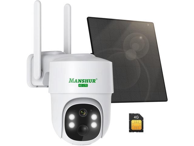 Click here for Manshur 4G LTE Cellular Security Camera Outdoor Wi... prices