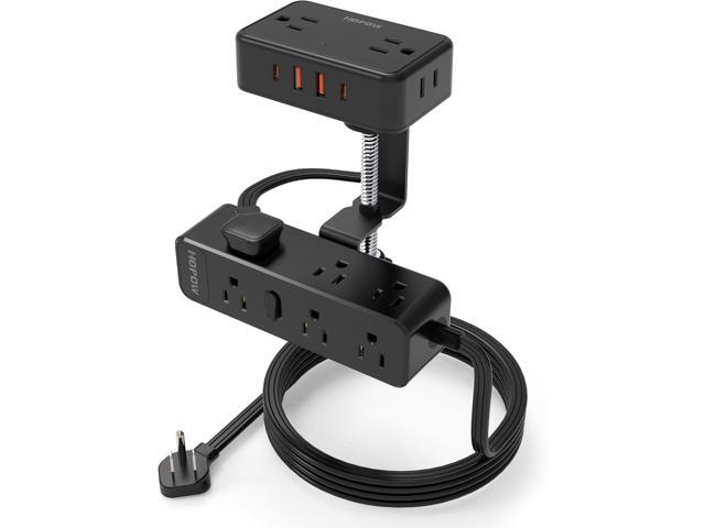 Click here for Dual Layer Desk Clamp Power Strip  Desktop Edge Mo... prices