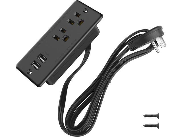 Click here for Recessed Power Strip Flat Plug  Desk Outlet with U... prices