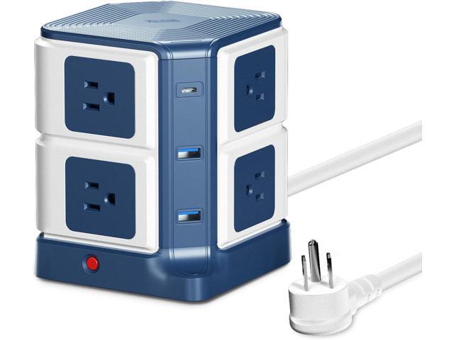 Click here for Power Strip Tower with PD20W USB C  BESTEK 8-Outle... prices
