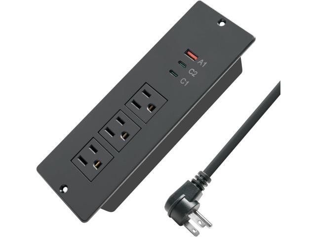 Click here for 45W Recessed Power Strip USB C  Flush Mount Desk E... prices