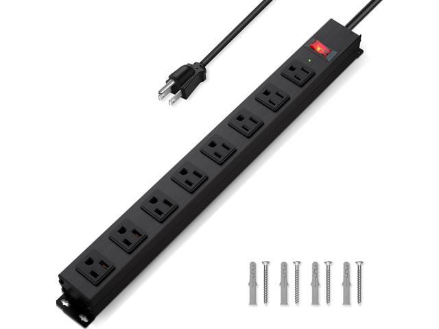 Click here for 8 Outlet Power Strip Surge Protector  6 Feet Metal... prices