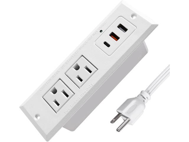 Click here for Recessed Power Strip with USB C  20W PD Fast Charg... prices