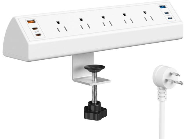 Click here for Desk Clamp Power Strip USB C 75W Total Fast Chargi... prices
