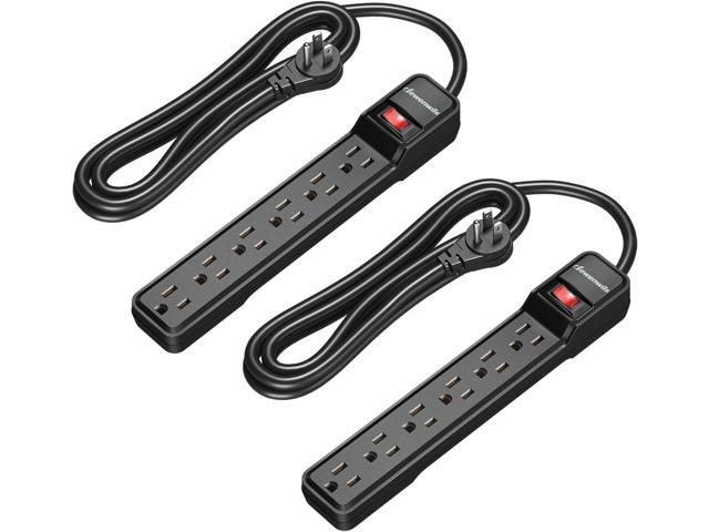Click here for DEWENWILS 2-Pack 10FT Power Strip Surge Protector... prices