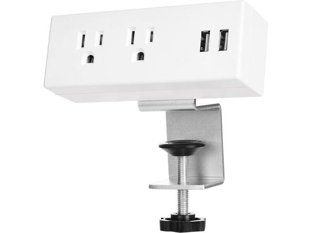 Click here for Desk Clamp Power Strip with USB Ports Desktop Moun... prices
