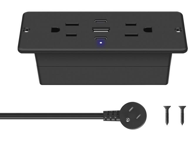Click here for CCCEI Recessed Power Strip with Outlet and USB C P... prices