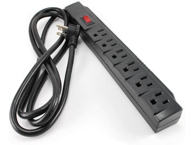 Click here for CablesOnline 6 Outlet Surge Strip  Horizontal  250... prices