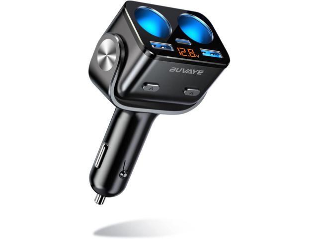 Click here for USB C Car Charger  BUVAYE 2-Socket Cigarette Light... prices