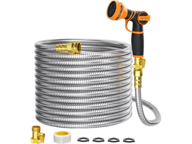 Click here for Giraffe Tools Garden Hose 100ft x 5/8  304 Stainle... prices