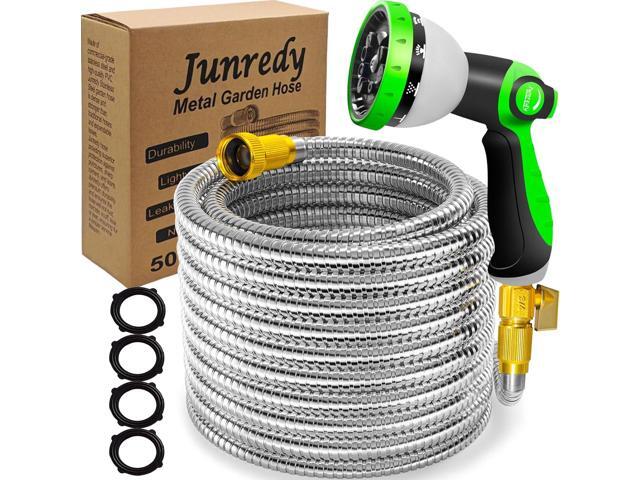 Click here for 50FT Stainless Steel Garden Hose  Heavy Duty Flexi... prices