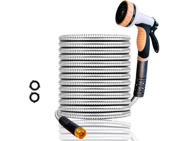 Click here for Garden Hose 50ft- Flexible Light Weight Metal Wate... prices