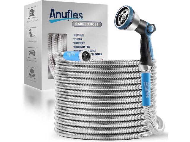 Click here for Metal Garden Hose 50FT - Upgraded Kink Free and Ru... prices