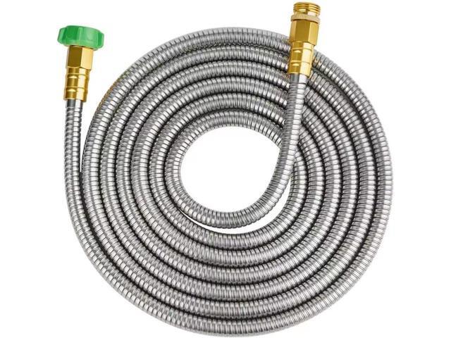 Click here for SKYWARD 304 Stainless Steel Garden Hose 15 ft with... prices