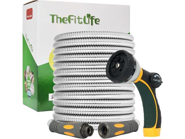 Click here for TheFitLife Flexible Metal Garden Hose - 50 FT Ligh... prices