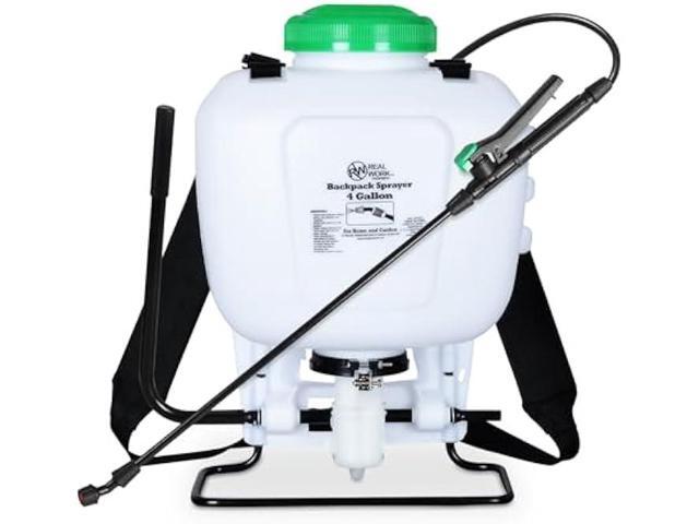 Click here for REALWORK 4-Gallon Backpack Sprayer with Padded Sho... prices
