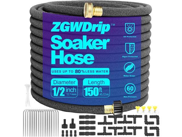 Click here for Soaker Hose 150 FT 1/2 Inch Soaker Garden Hose wit... prices